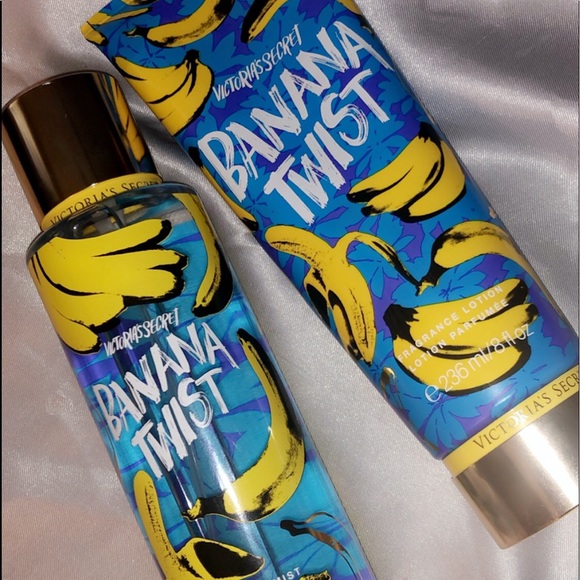Victoria's Secret | Other | Victorias Secretpink Banana Twist Set ...